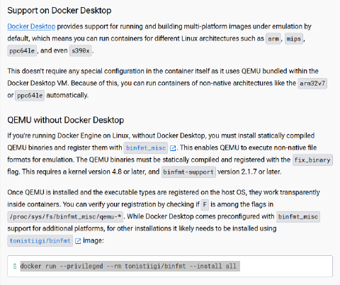 Docker Build Multi Arch